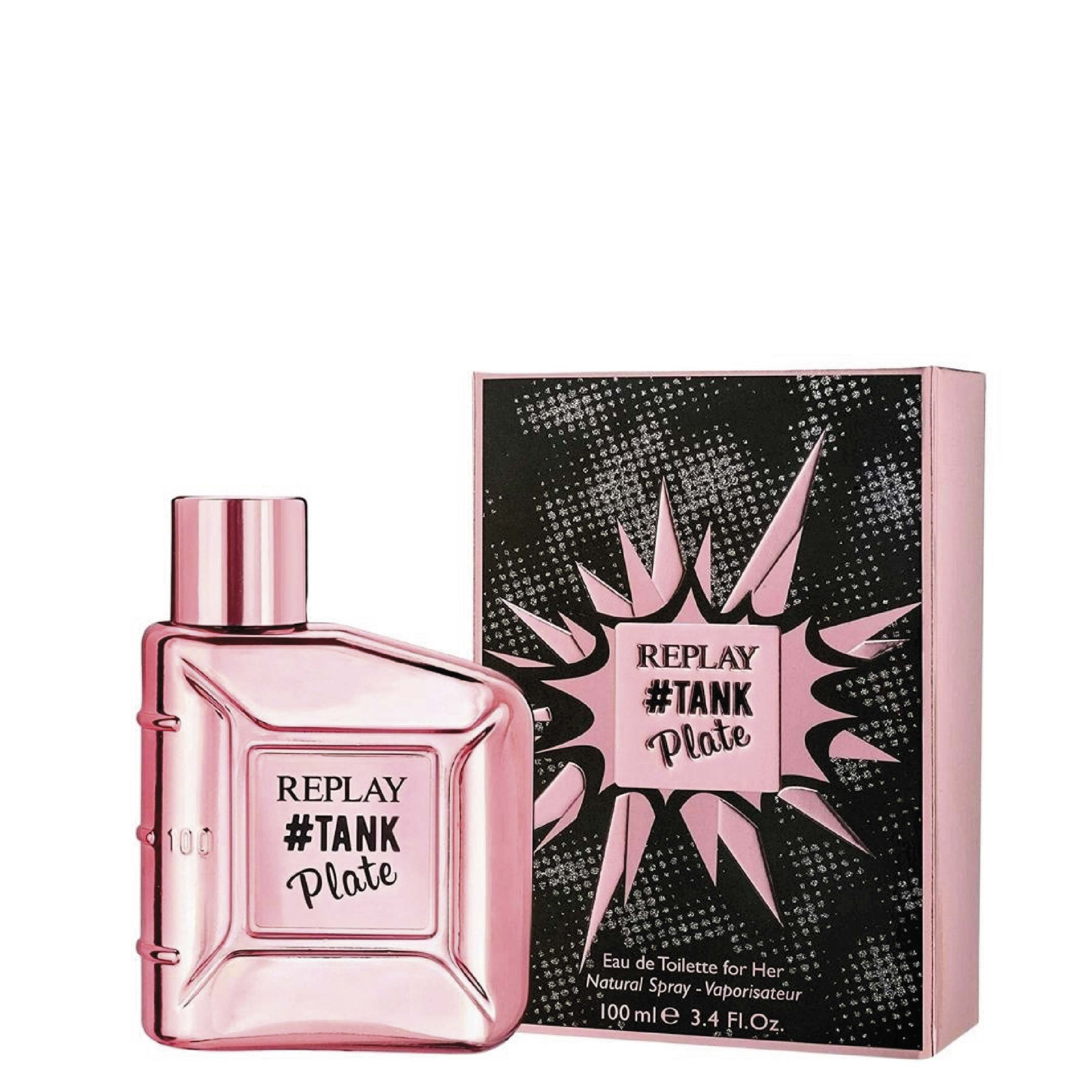 Perfume Replay #Tank Plate For Her EDTV 100ml – Hey Beauty